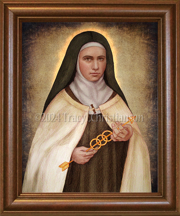Sr. Mary of Saint Peter Framed Art - Portraits of Saints