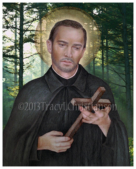 St. Isaac Jogues Print - Portraits of Saints