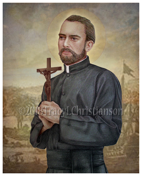 St. Peter Claver Print - Portraits of Saints