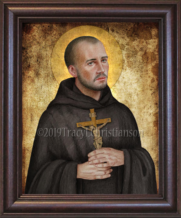 St. John of God Framed - Portraits of Saints