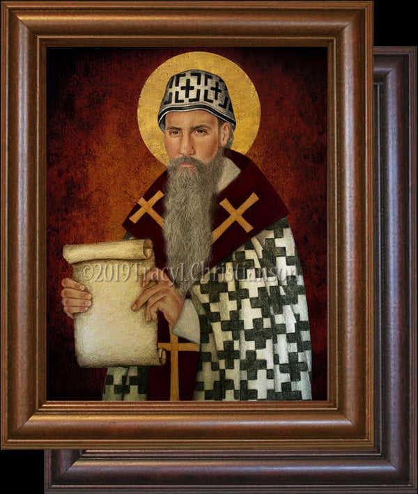 St. Cyril of Alexandria Framed - Portraits of Saints