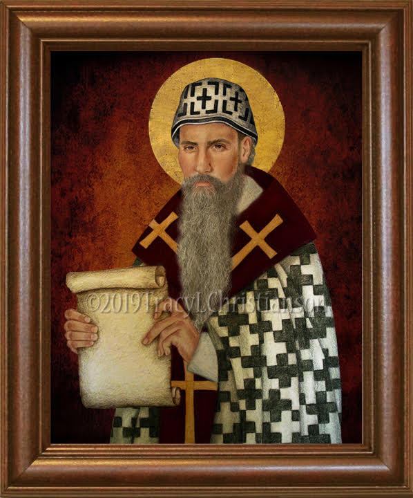 St. Cyril of Alexandria Framed - Portraits of Saints