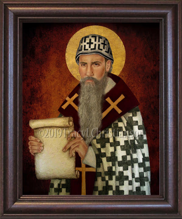 St. Cyril of Alexandria Framed - Portraits of Saints