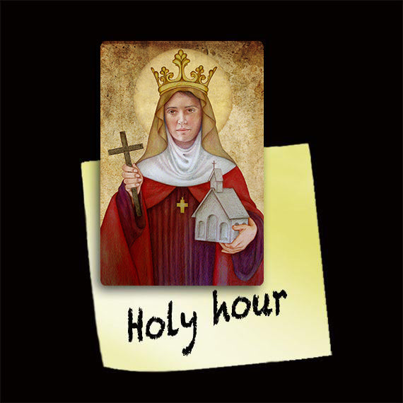 St. Audrey (Etheldreda) Magnet - Portraits of Saints
