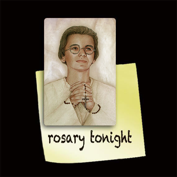 Marthe Robin Magnet - Portraits of Saints