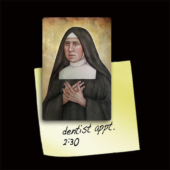 St. Pauline of the Agonizing Heart of Jesus Magnet - Portraits of Saints