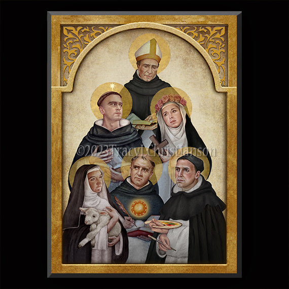 Saint Icons/Plaques Page 2 - Portraits of Saints