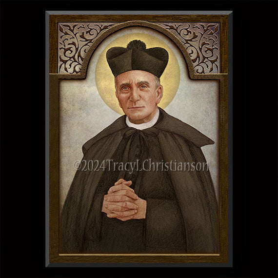 St. Hannibal Mary Di Francia Plaque & Holy Card Gift Set - Portraits of ...