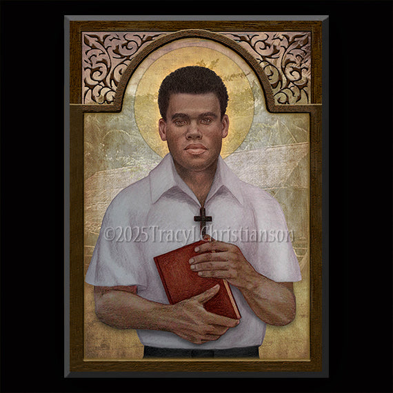 St. Peter To Rot Plaque & Holy Card Gift Set - Portraits of Saints