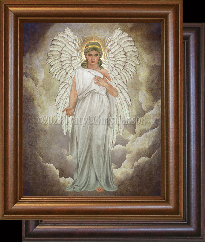 Guardian Angel Framed - Portraits of Saints