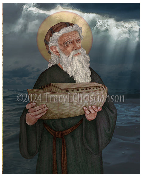 St. Noah the Righteous Print - Portraits of Saints