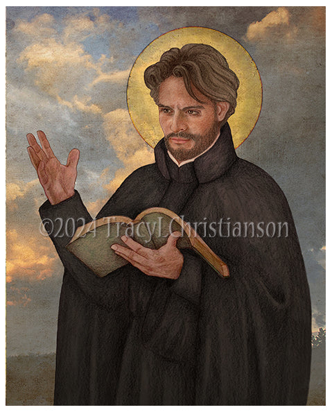 St. John Francis Regis Print - Portraits of Saints