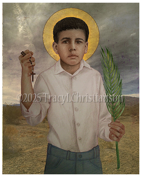 St. José Luis Sánchez del Río Print (B) - Portraits of Saints