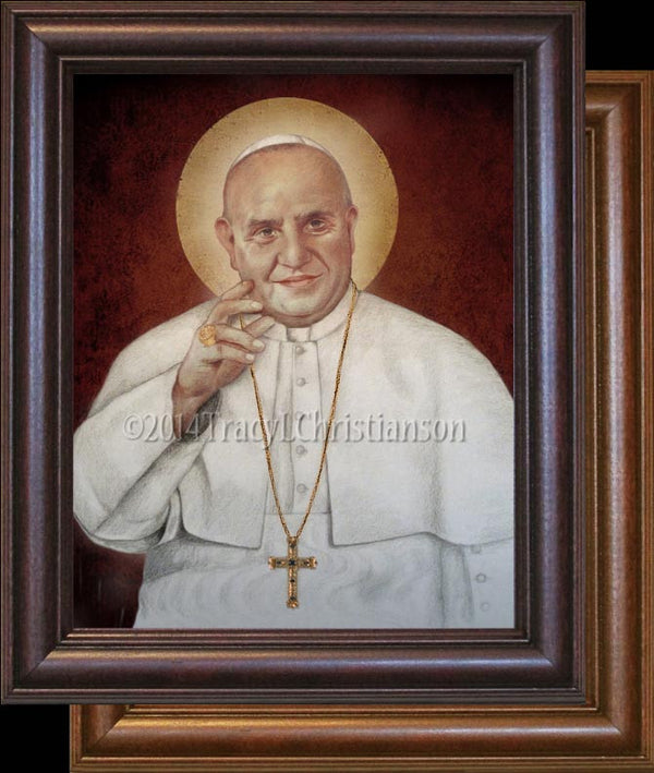 Pope St. John XXIII Framed - Portraits of Saints