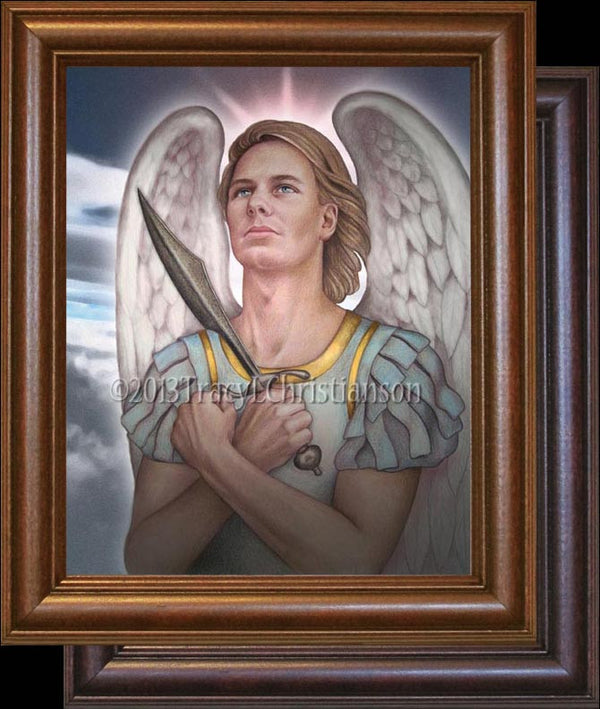 St. Michael the Archangel Framed - Portraits of Saints