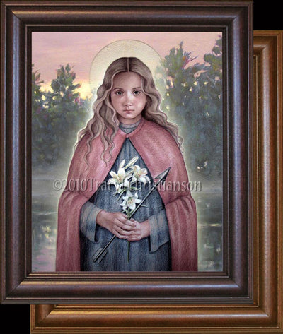 St. Philomena Framed - Portraits of Saints