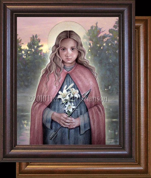 St. Philomena Framed - Portraits of Saints