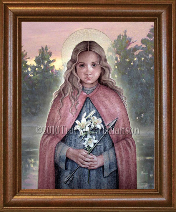 St. Philomena Framed - Portraits of Saints