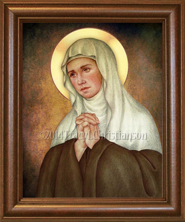 St. Angela Merici Framed - Portraits of Saints
