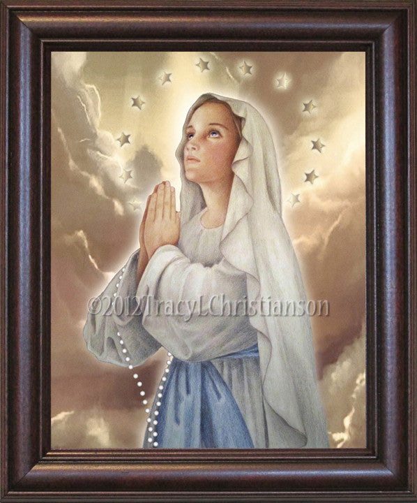 Immaculate Conception Framed - Portraits of Saints