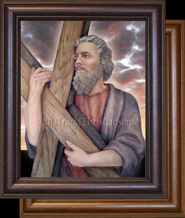 St. Andrew the Apostle Framed - Portraits of Saints