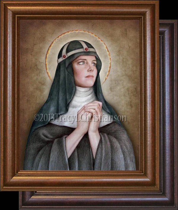 St. Bridget of Sweden Framed - Portraits of Saints