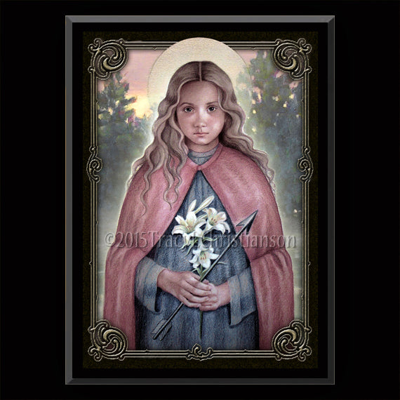 Saint Icons/Plaques Tagged "All Images St Philomena" - Portraits of Saints