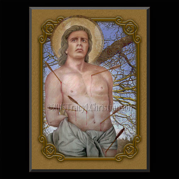 Products Tagged "All Images St Sebastian" - Portraits of Saints