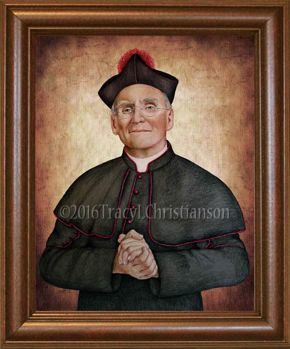 Fr. Nelson Baker Framed - Portraits of Saints
