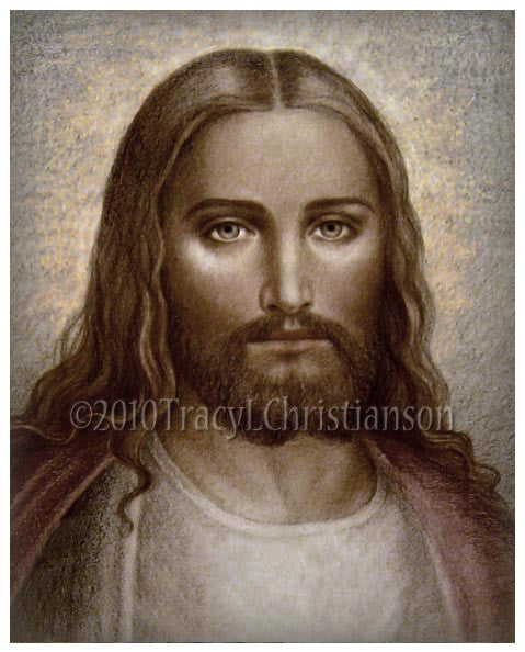 Face of Christ Print - Portraits of Saints