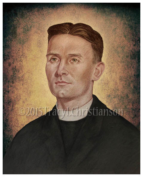 Venerable Fr. Emil Kapaun (B) Print - Portraits of Saints