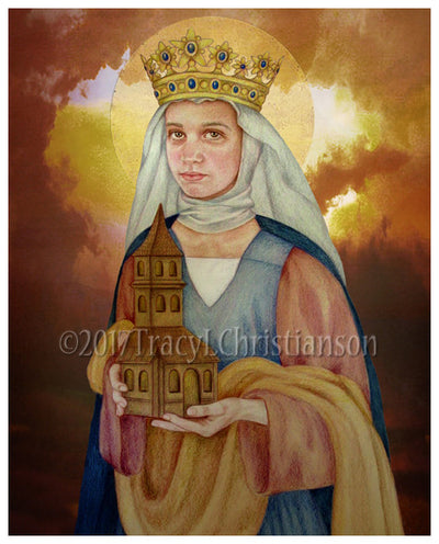 St. Adelaide Print - Portraits of Saints