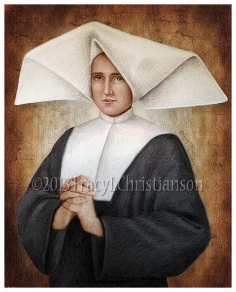 St. Catherine Laboure Print - Portraits of Saints