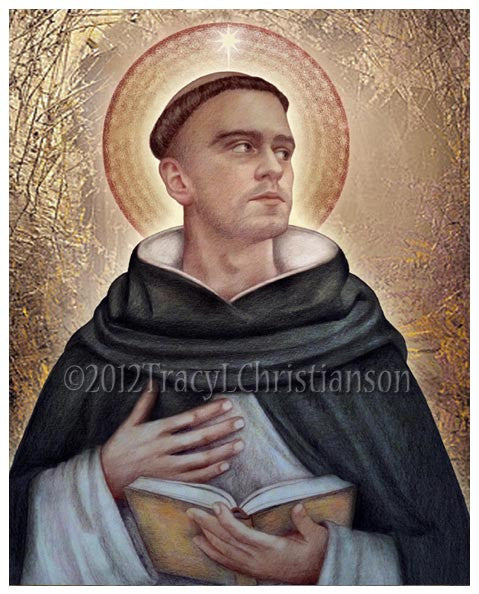 St. Dominic Print - Portraits of Saints
