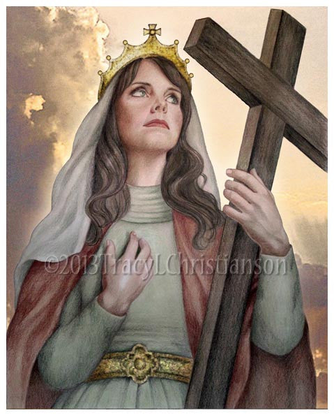 St. Helen Print - Portraits of Saints