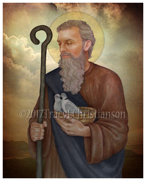 St. Joachim Print - Portraits of Saints