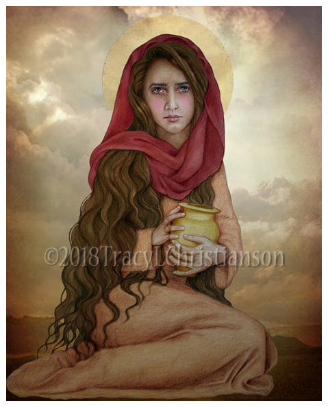 St. Mary Magdalene (C) Print - Portraits of Saints