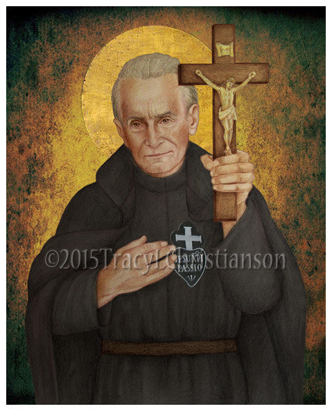 St. Paul of the Cross Print - Portraits of Saints