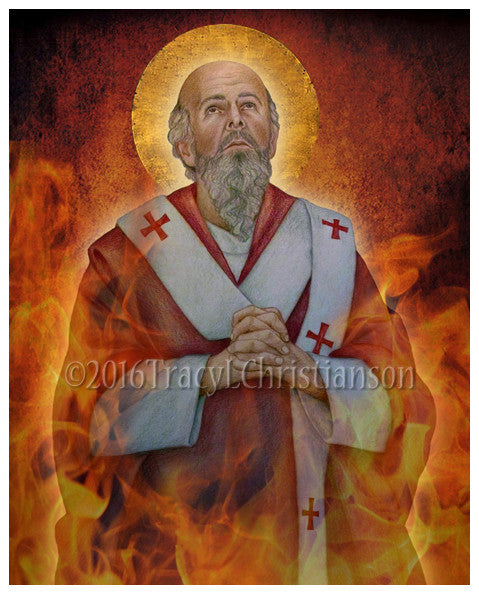 St. Polycarp Print - Portraits of Saints