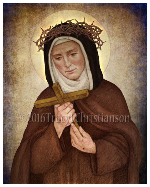 St. Veronica Giuliani Print - Portraits of Saints