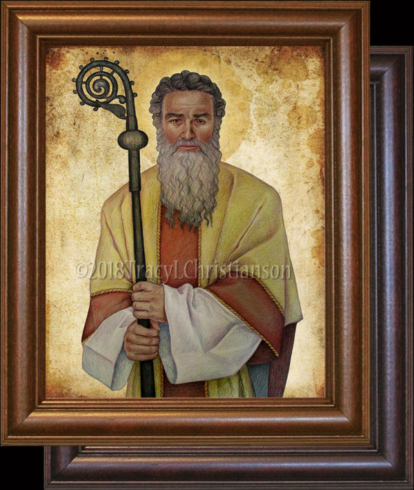 St. Cyprian of Carthage Framed - Portraits of Saints