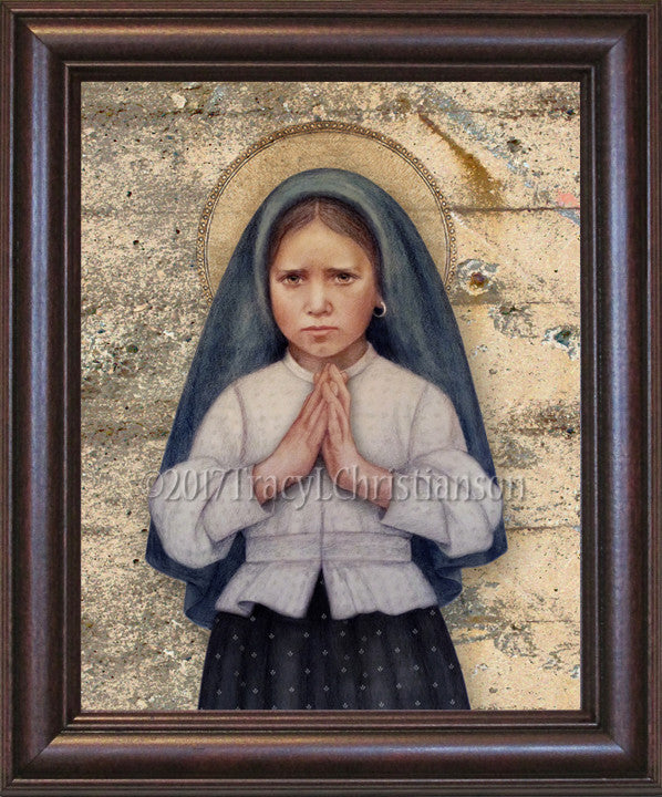 St. Jacinta Marto Framed - Portraits of Saints