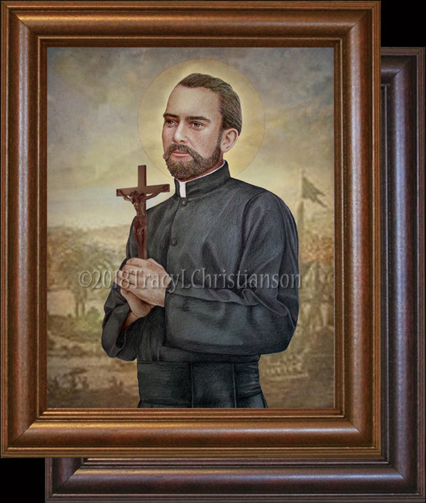 St. Peter Claver Framed - Portraits of Saints