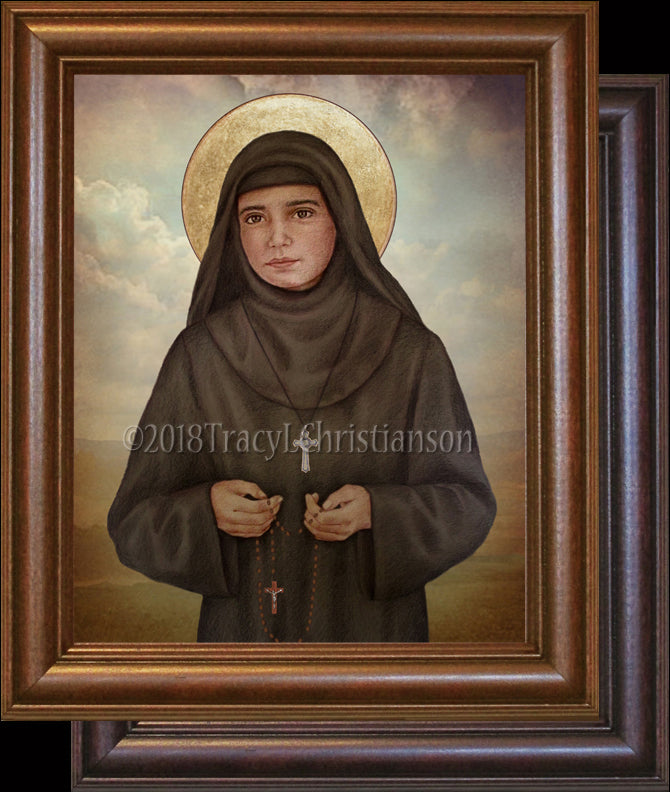 St. Rafqa Framed - Portraits of Saints