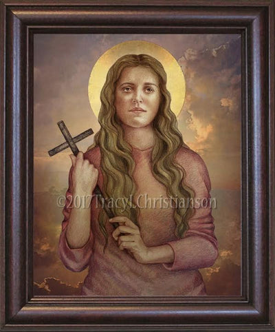 St. Julia of Corsica Framed - Portraits of Saints