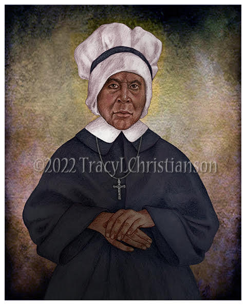 Mother Mary Lange Print - Portraits of Saints
