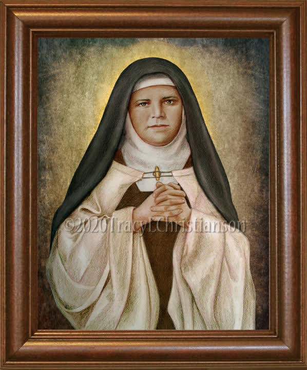 St. Mariam Baouardy Framed - Portraits of Saints
