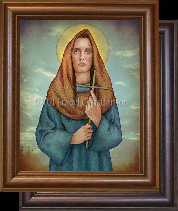 St. Zoe of Rome Framed Art - Portraits of Saints