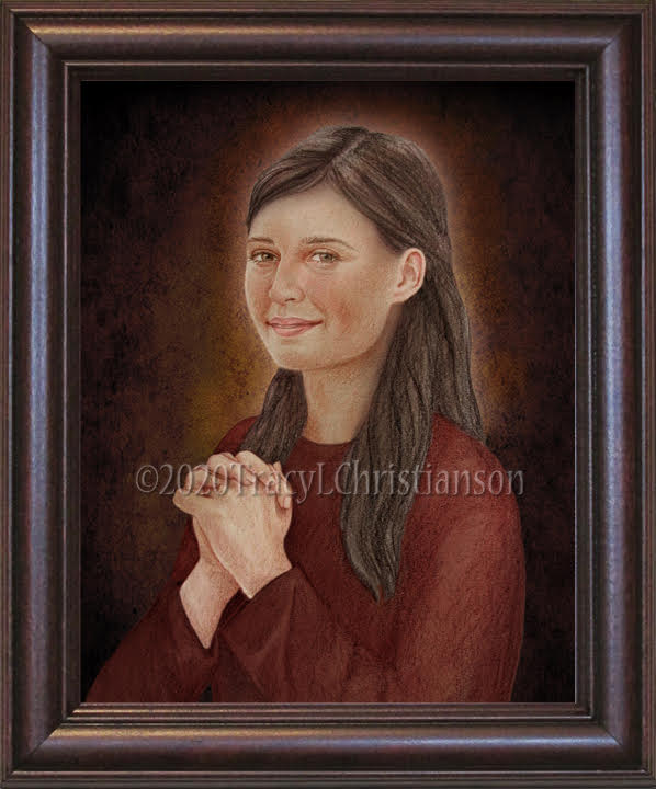 Chiara Corbella Petrillo Framed - Portraits of Saints