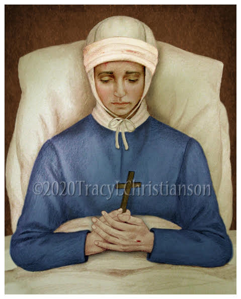 Bl. Anne Catherine Emmerich Print - Portraits of Saints